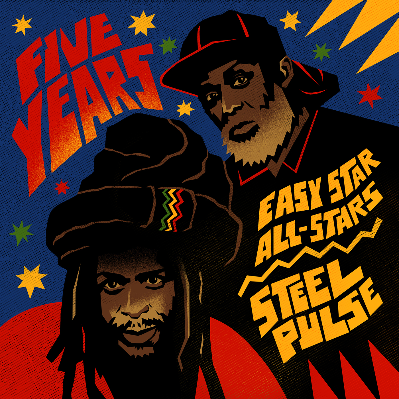 EASY STAR ALL STARS RELEASE FIVE YEARS SINGLE VIDEO FT STEEL